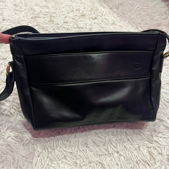 SAS | Bags | Sas Leather Shoulder Bag Black Made In Usa | Poshmark